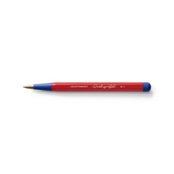 Hemijska olovka Drehgriffel Nr.1 Leuchtturm red/Royal blue sa plavim mastilom