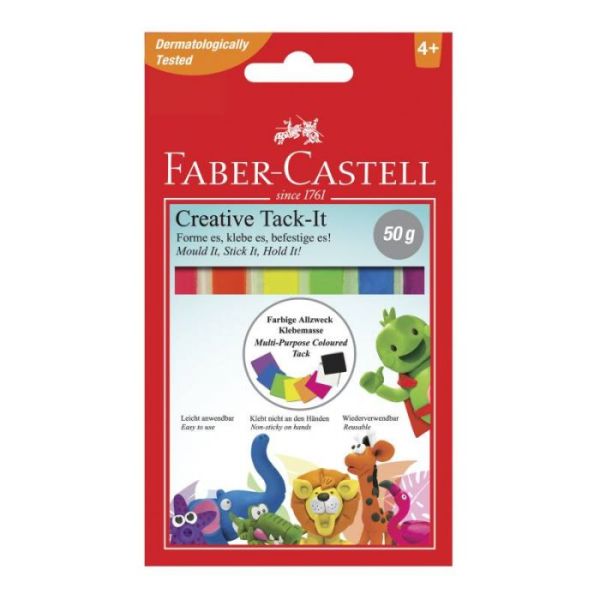 Kreativna traka Faber-Castell fluo 50 g