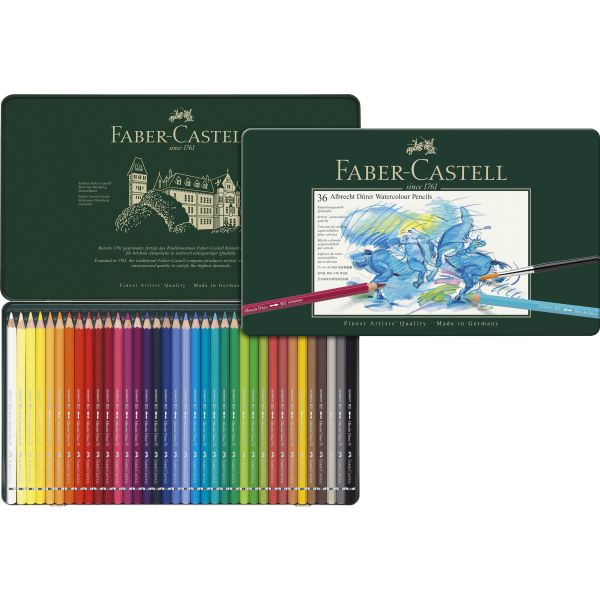 Drvene bojice Faber-Castell A.Durer 1/36 metalno pakovanje