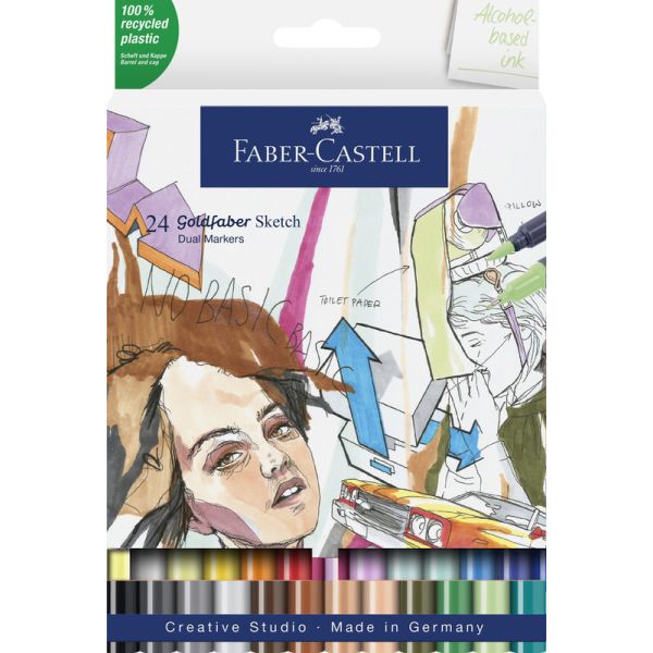 Goldfaber Sketch flomaster Faber-Castell 1/24