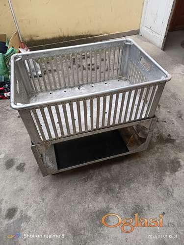 Kolica aluminijum mesare mlekare i sl