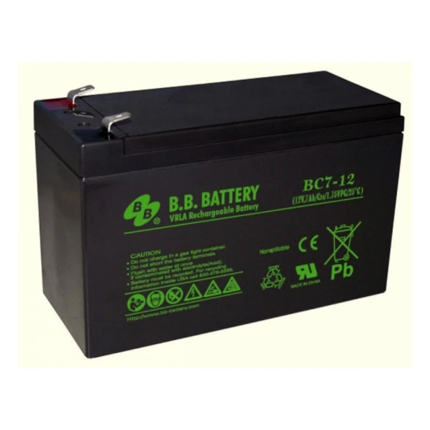 UPS Baterija B.B BC7-12 12V 7Ah