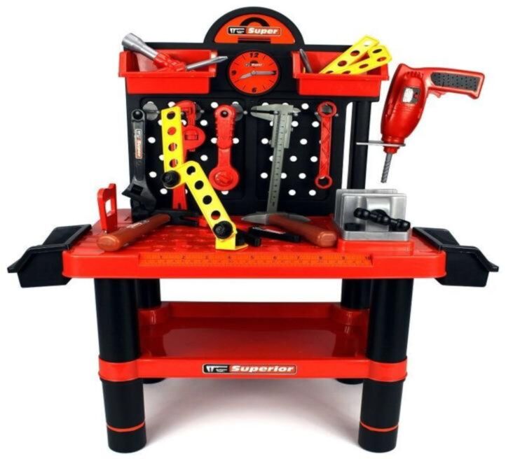 ECO TOYS VELIKA RADIONICA SA ALATOM ZA DECU SUPERIOR HC102648(57008)