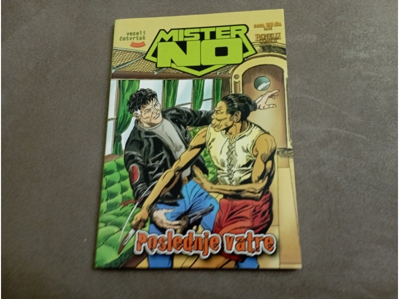 MISTER NO - Poslednje vatre