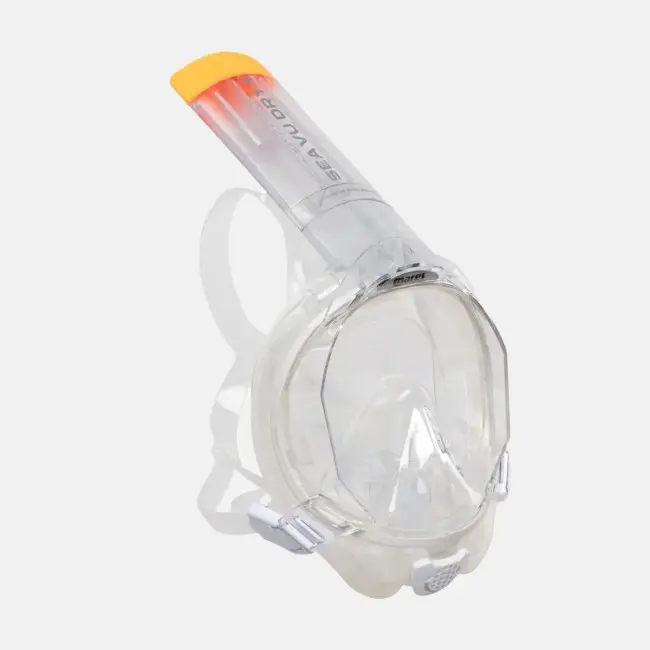 Maska za ronjenje celo lice vu dry + bela s/m mares