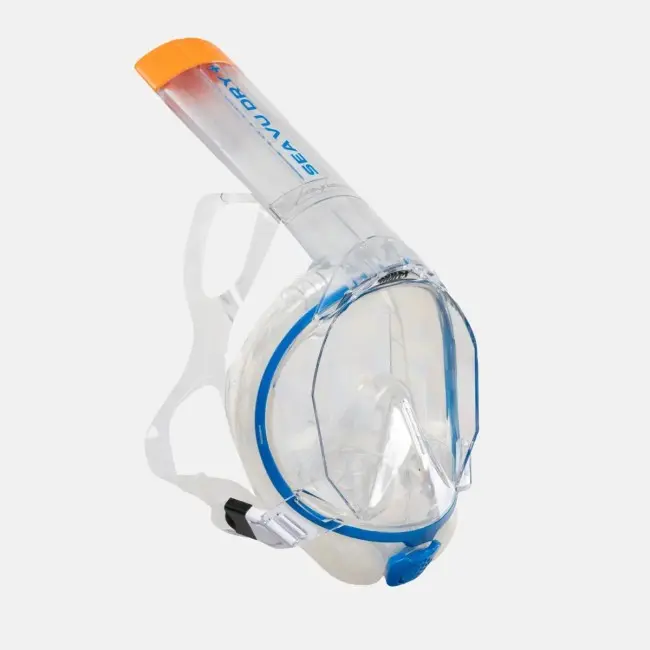 Maska za ronjenje celo lice vu dry + plava s/m mares
