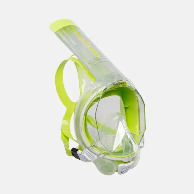 Maska za ronjenje celo lice vu dry + zuta l/xl mares
