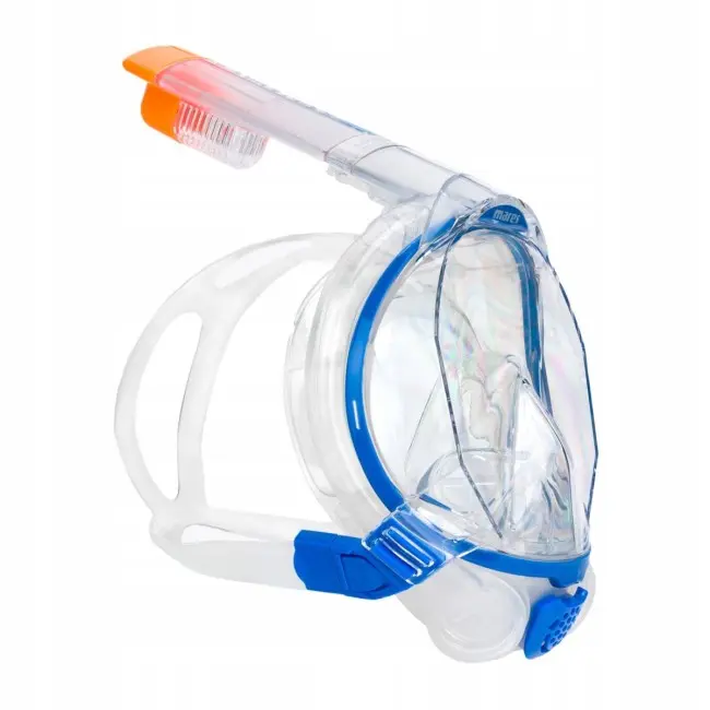 Maska za ronjenje celo lice vu dry + plava l/xl mares