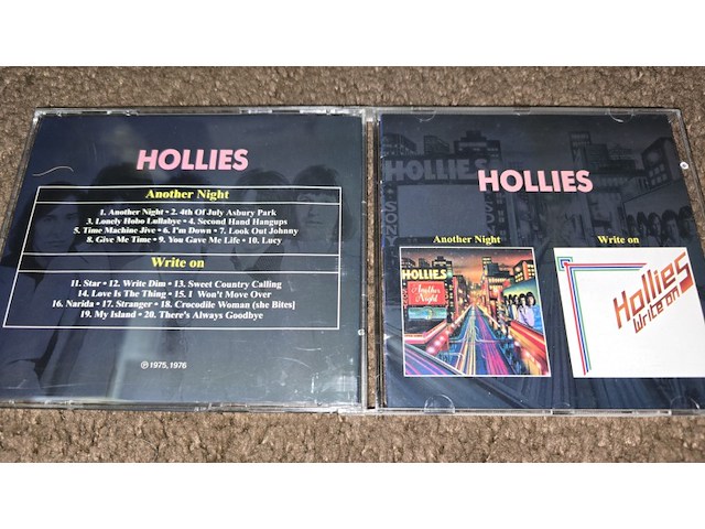 Hollies - Another night + Write on