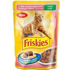 HRANA ZA MACKE FRISKIES PRELIV GOVEDINA 100GR