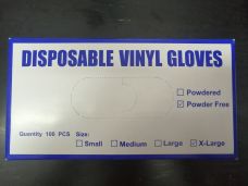 RUKAVICE VINIL BEZ PUDERA 100/1 XL JEDNOKRATNE