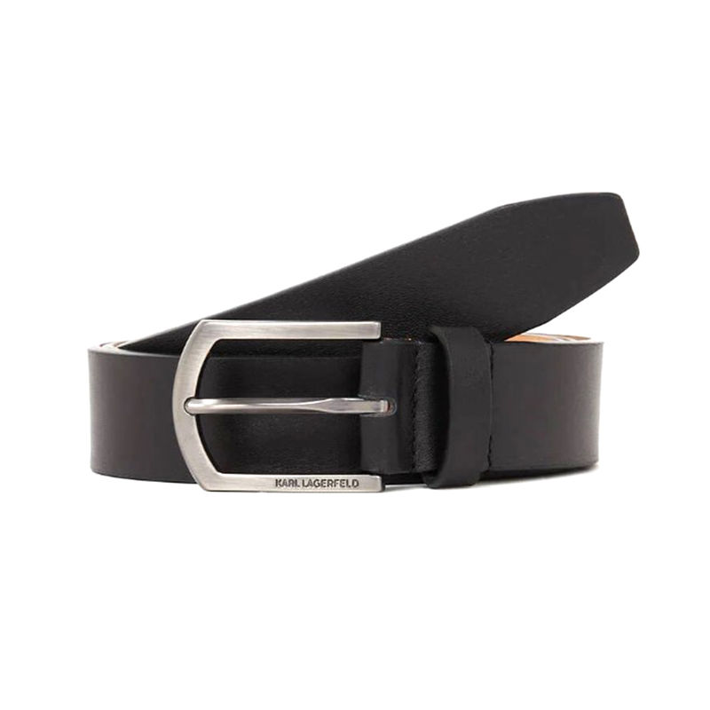 Muški kaiš Karl Lagerfeld k/essential leather belt h3.5
