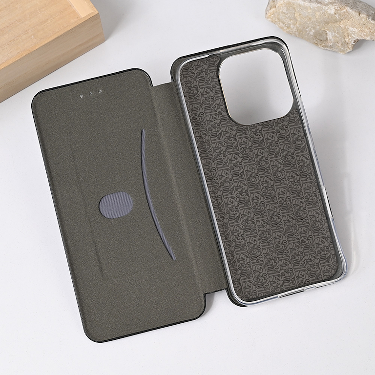 Zastitna maska (futrola) Teracell Flip Cover - Huawei Honor 400 Lite crna