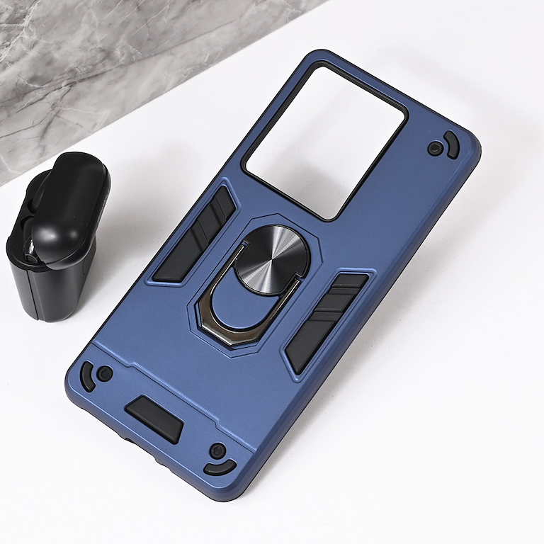 Zastitna maska (futrola) Hard Ring - Xiaomi Redmi Note 14s tamno plava