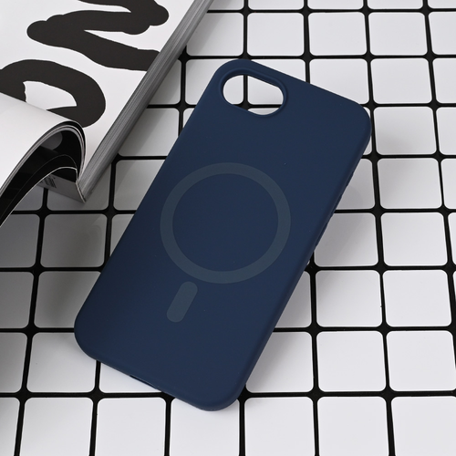 Torbica Magsafe Pure color za iPhone 16e tamno plava