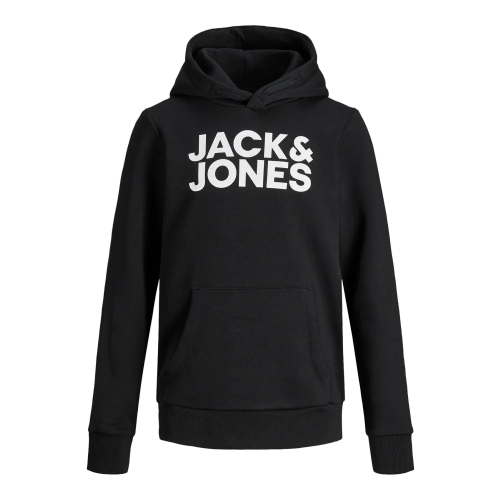 Jack & Jones Junior Logo duks za dečake NOOS JNR, basic crni