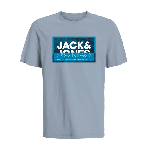 Jack & Jones Junior Majica kratak rukav za dečake JCOLOGAN, aqua grey