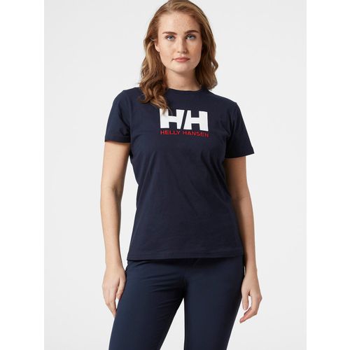 Ženska majica W HH LOGO T-SHIRT - PLAVA