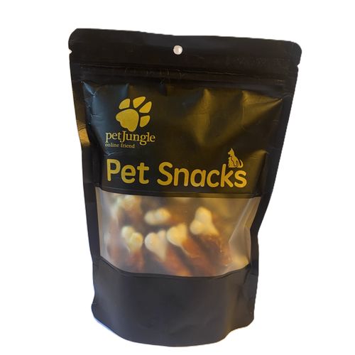 PetJungle poslastica koskice obmotane piletinom i sirom 100 g