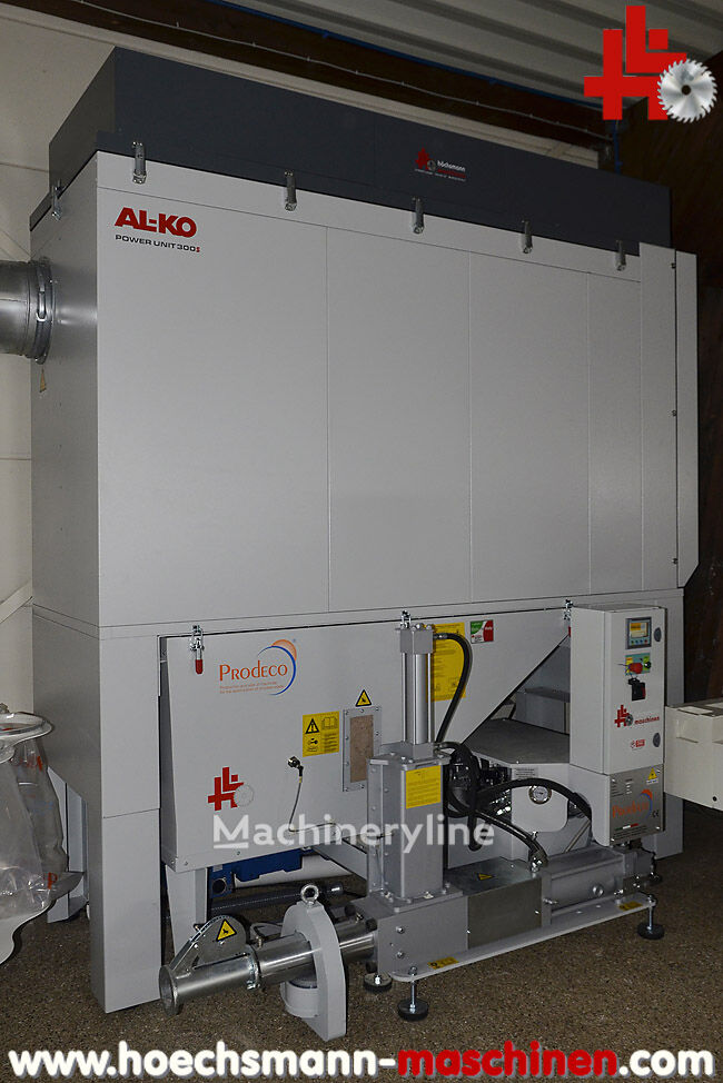 Novi AL-KO APU 300 Absauganlage mit Prodeco Brikettpresse E70V usisivač strugotine