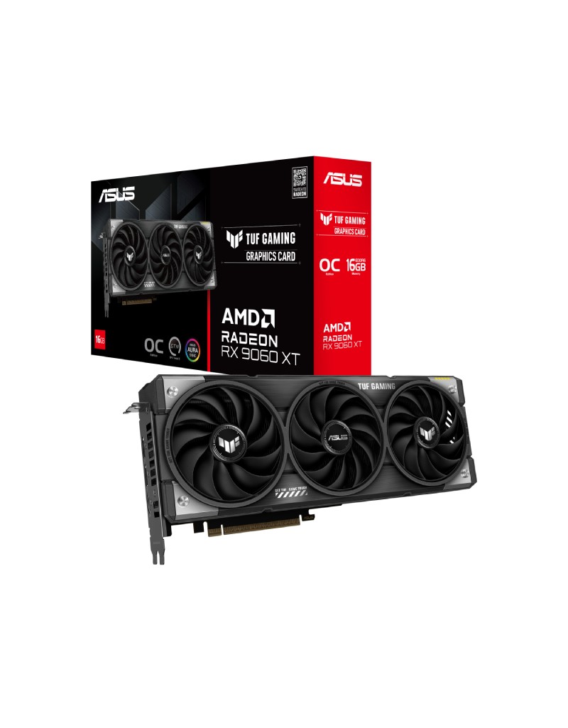 ASUS AMD Radeon RX 9060 XT 16GB TUF-RX9060XT-O16G-GAMING