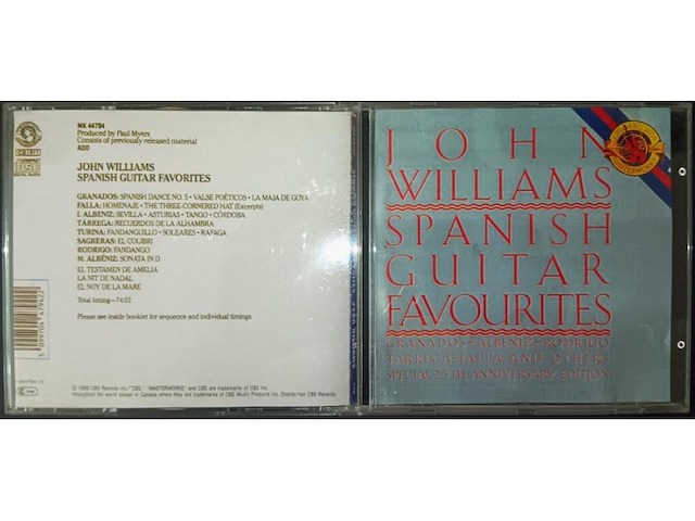 John Williams-Spanish Guitar CD