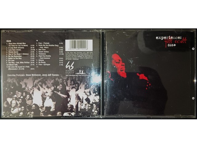 Jill Scott-Experience: Jill Scott 826  2CD