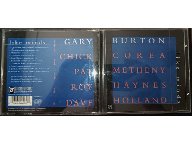 Burton,Corea,Metheny,Haynes Holland-Like Minds CD