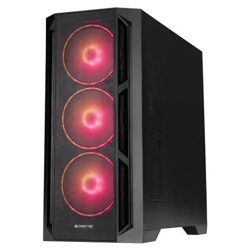 Chieftec Kućište APEX LUMO GA-01B-L-OP, Crno