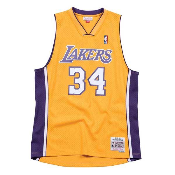 NBA LOS ANGELES LAKERS SHAQUILLE O'NEAL SWINGMAN JERSEY 'LIGHT GOLD'