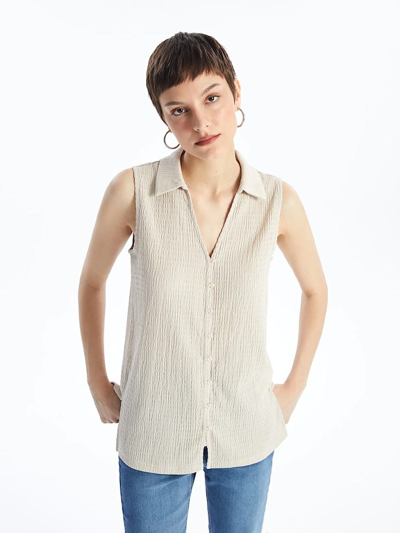 LC Waikiki Ženska bluza S4GA42Z8-Y0A, Bež