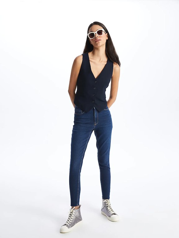 LC Waikiki Ženske farmerke S4BO88Z8-309, Indigo