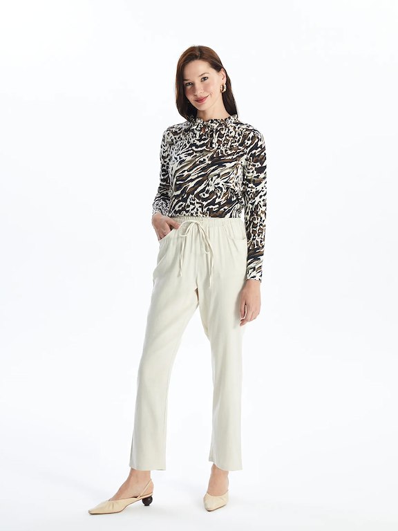 LC Waikiki Ženske pantalone S4J736Z8-G8H, Bež