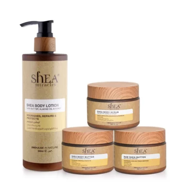 SHEA MIRACLES Set za hidrataciju i regeneraciju kože SHEA MIRACLES šea puter