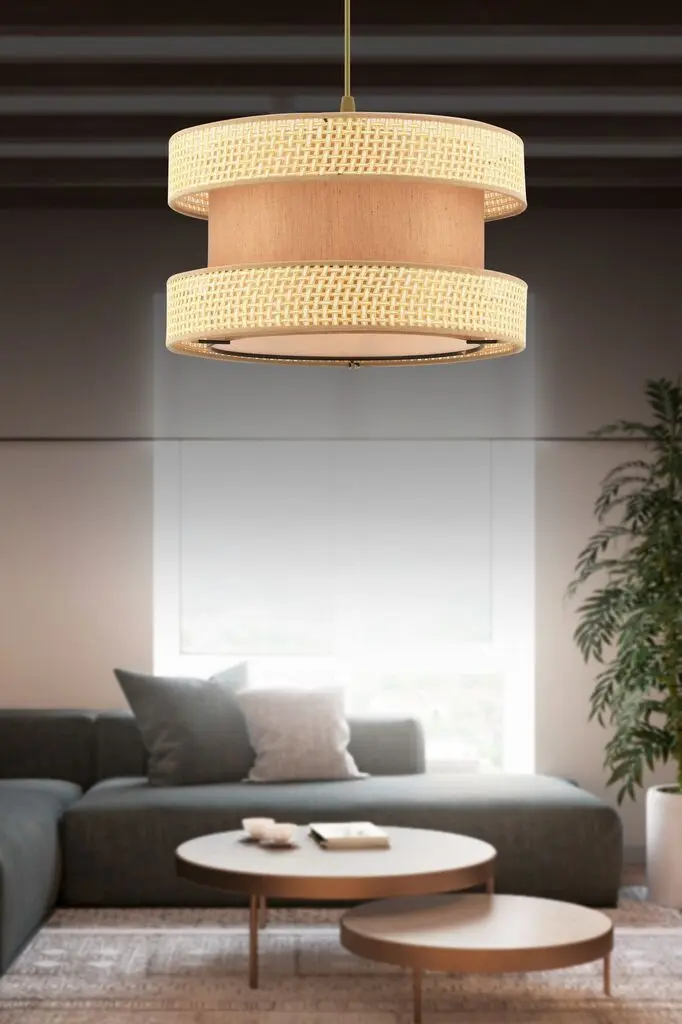 Opviq Luster Halo Hazeran, 40x40cm, Bež