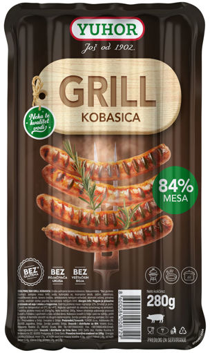 Yuhor Grill kobasica 280 g