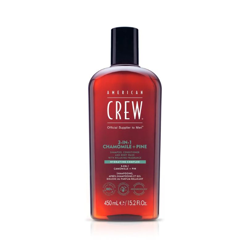 American Crew 3IN1 Relaxing (Kamilica + Bor) šampon, kondicioner i losion 450ml