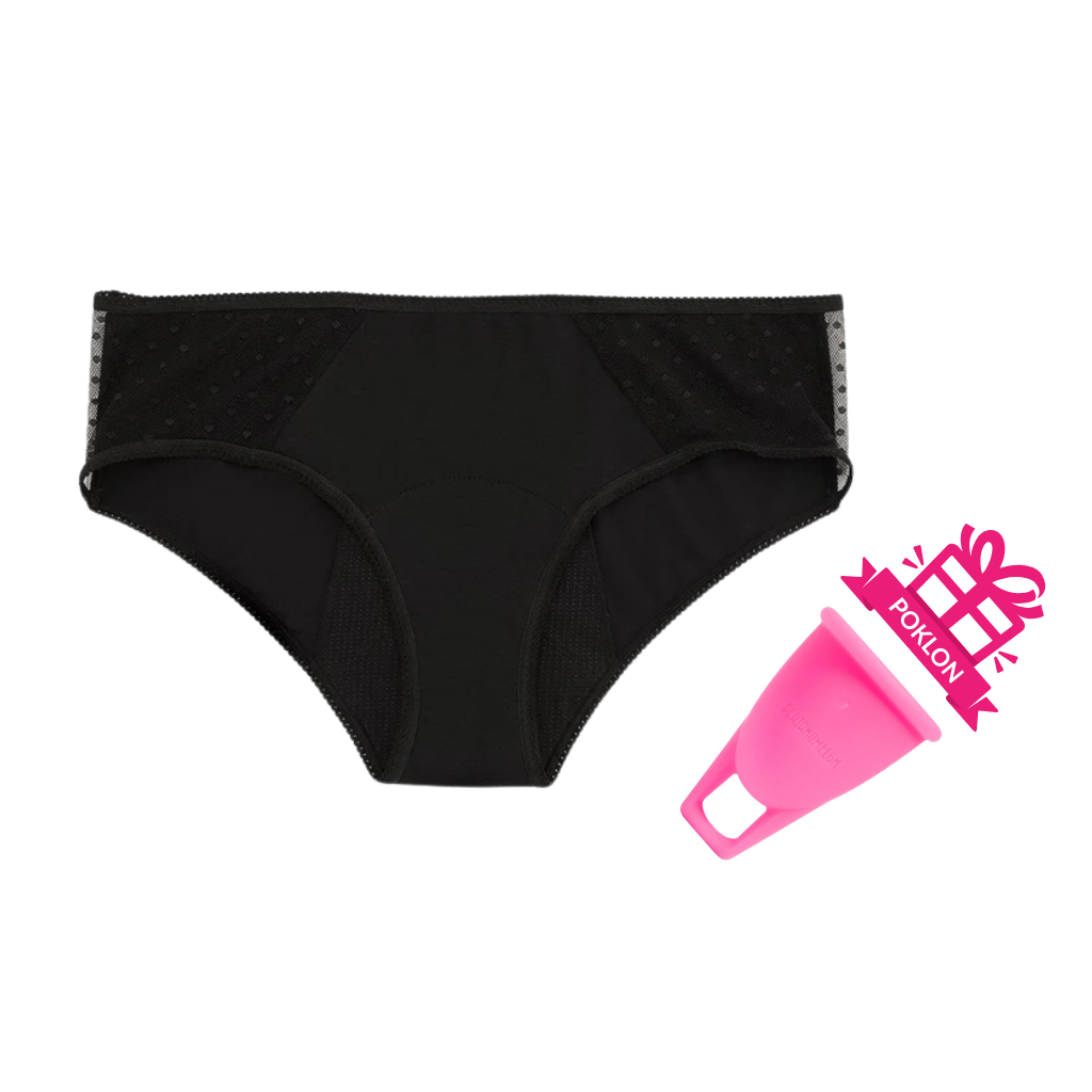 Menstrualne S gaćice Plumetti + Greta gratis