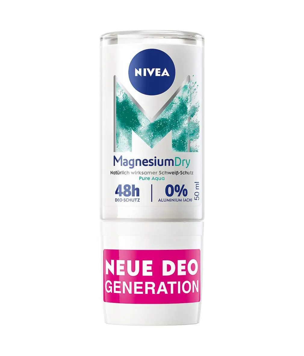 NIVEA Ženski Roll On dezodorans Magnesium Dry Pure Aqua 50ml
