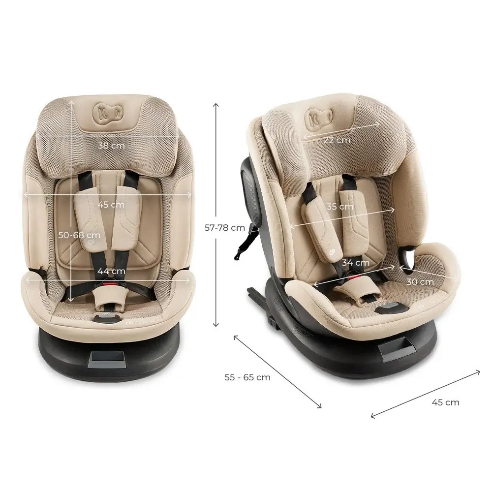 Kinderkraft Auto sedište 40-150cm, Xpedition3 I-size, Bež