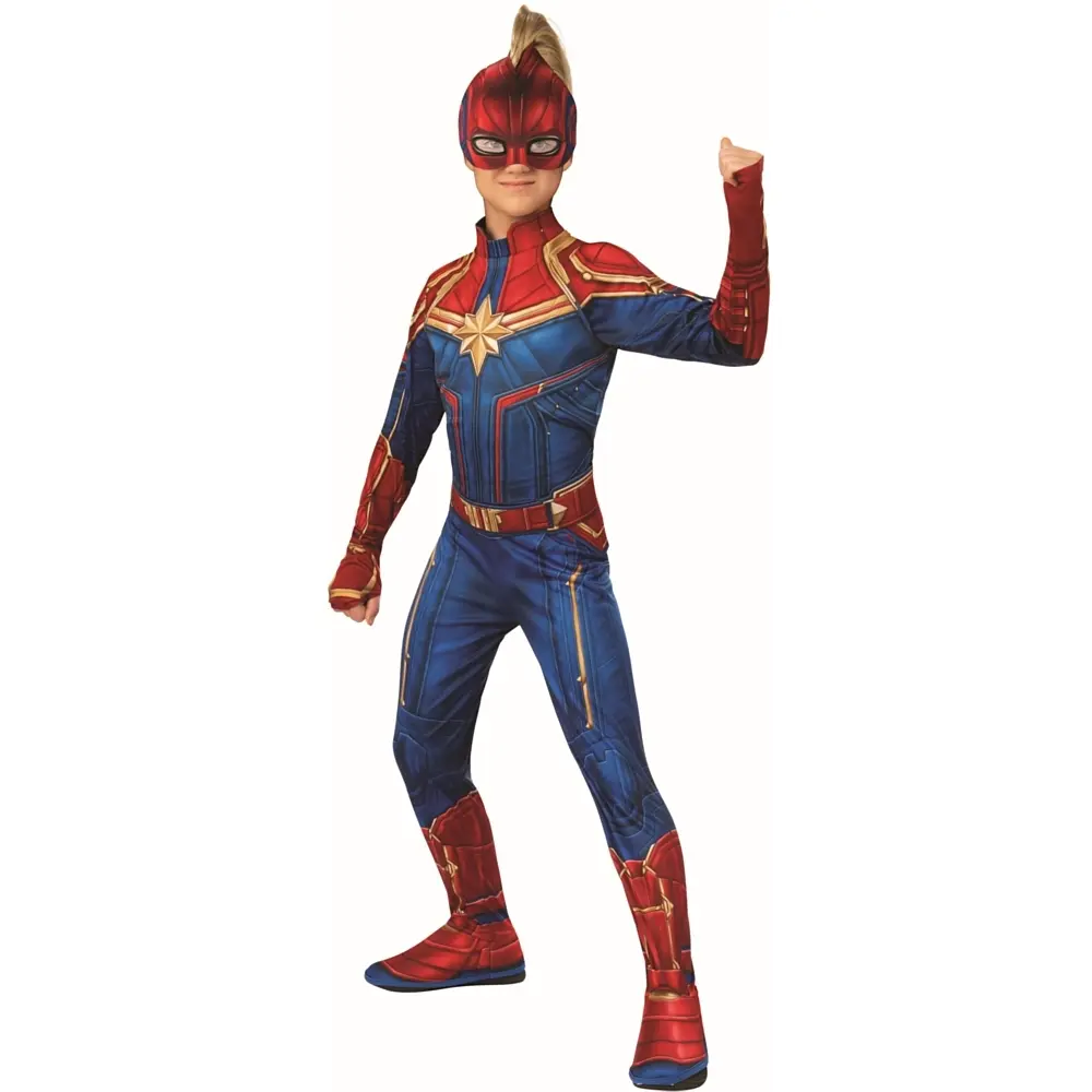Rubies Dečiji kostim za maskenbal Captain marvel