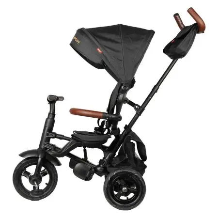 Qplay Dečiji tricikl Rito Deluxe S380-17, Crni