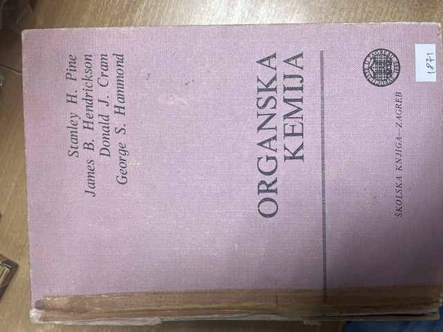 Organska hemija skolska knjiga