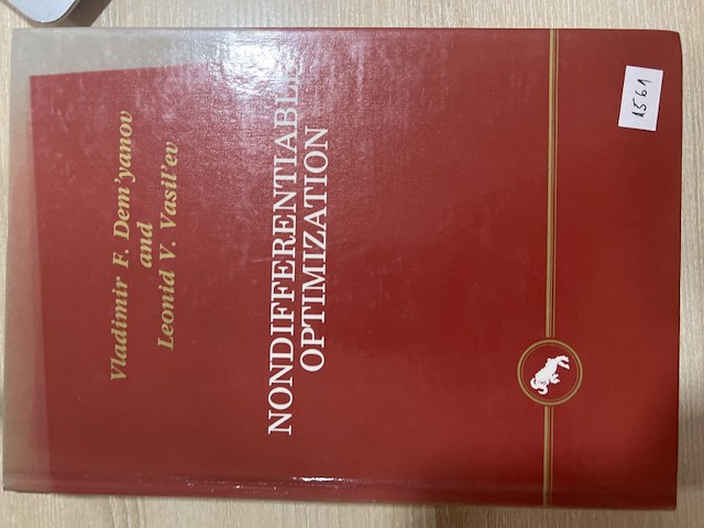 Nondifferentiable optimization