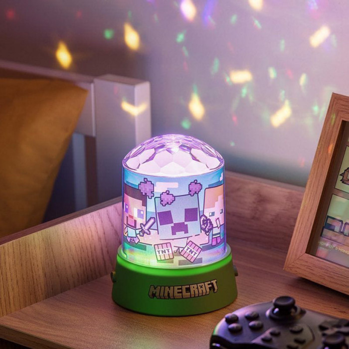 Minecraft Paladone Party Projection Light lampa
