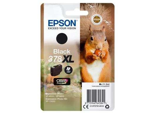 Singlepack Black 378XL Claria Photo HD Ink