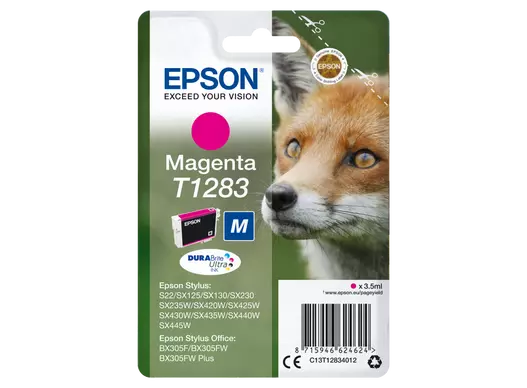 Singlepack Magenta T1283 DURABrite Ultra Ink