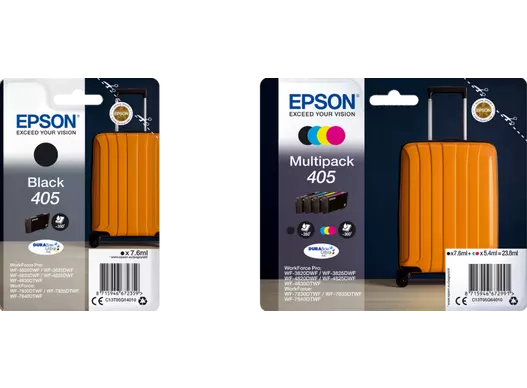 Epson DURABrite Ultra 405 Suitcase Individual Genuine Inks (Tašna Inks)
