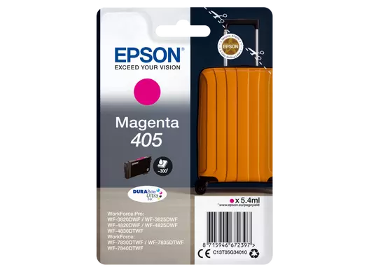 Epson DURABrite Ultra 405 Suitcase Individual Genuine Inks