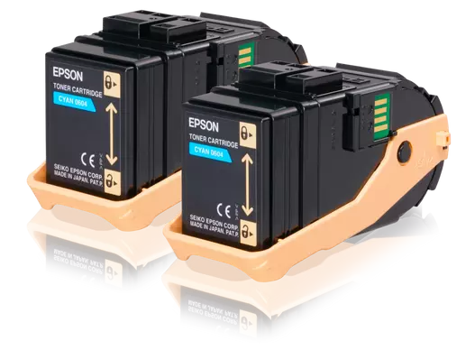 AL-C9300N Double Pack Toner Cartridge Cyan 7.5kx2